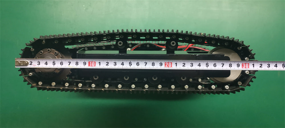 1/14 Hydraulic Excavator Brush Motor All Metal Track Chassis Assembly ...