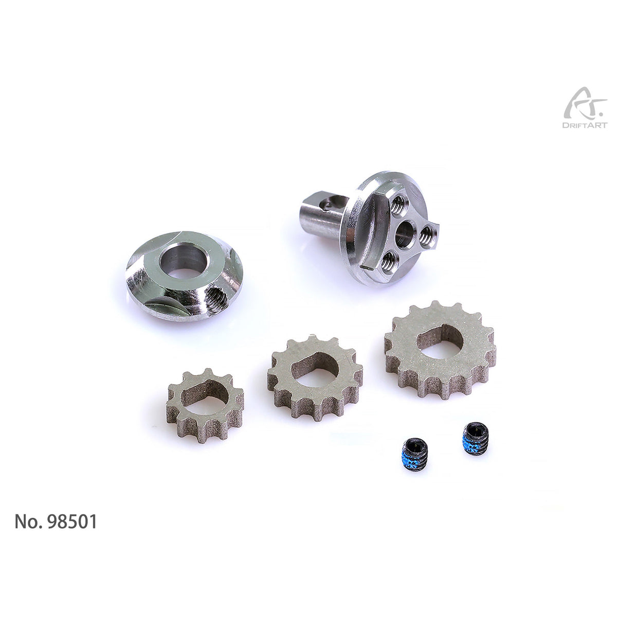 Drift Art 98501 1/24 Rc Drift Car Stainless Steel 3-Speed Motor Teeth ...