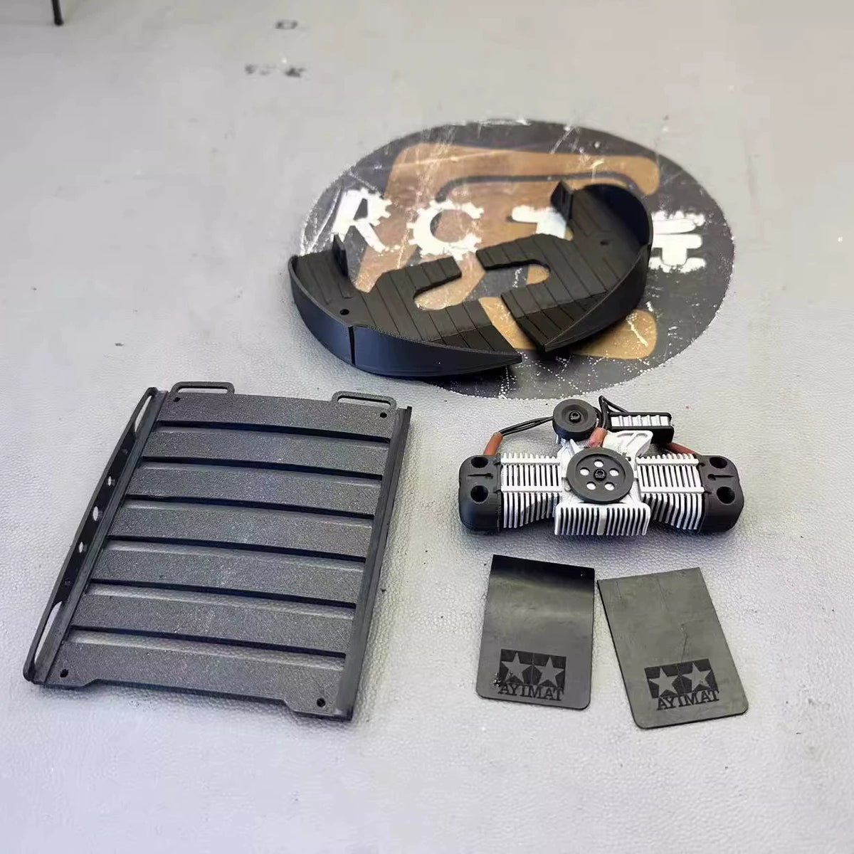 Tamiya 58452 Sand Scorcher 1/10 Rc Car 3D Printed Plastic Interior Lug ...