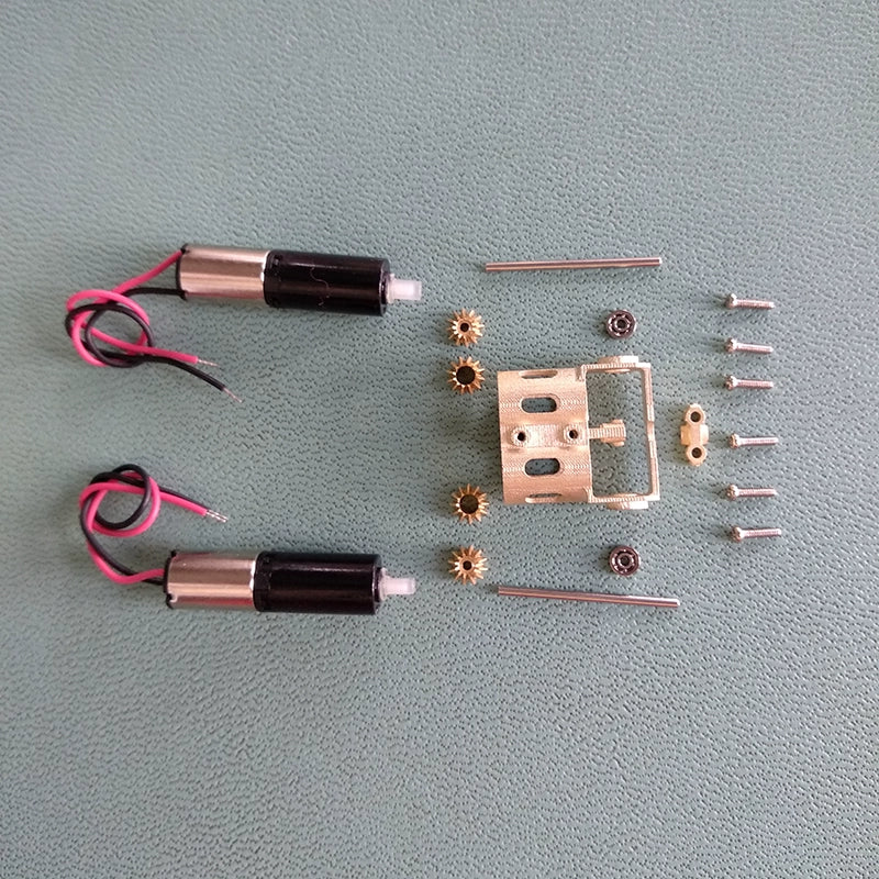 1/87 1/72 Model Miniature Dual Gearbox Rc Track Car Gearbox DIY ...