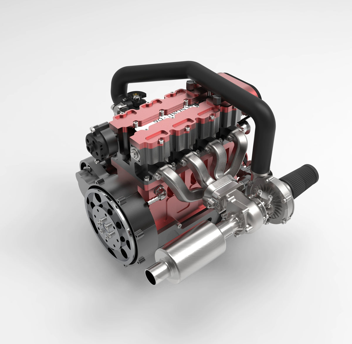 GUANGSU D6S Gasoline Engine Independently Lubricated Four-stroke Four ...
