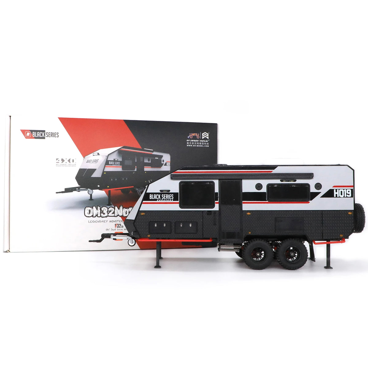 Orlandoo Hunter OH32N01 Unpowered Trailer Camper Model KIT – VAJJEXRC