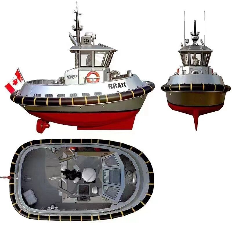 Mini Tugboat Plans 25' Mini Cabin Cruiser Model Kit