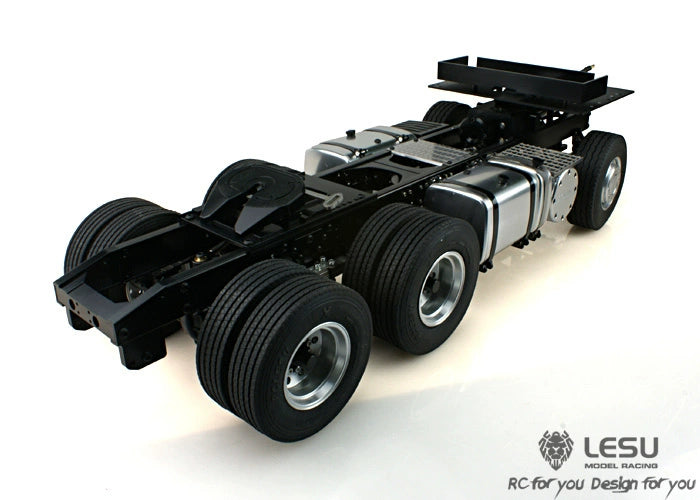 LESU 6X4 Metal Chassis Assembly for 1/14 TAMIYA RC TRACTOR SCANIA 770S ...
