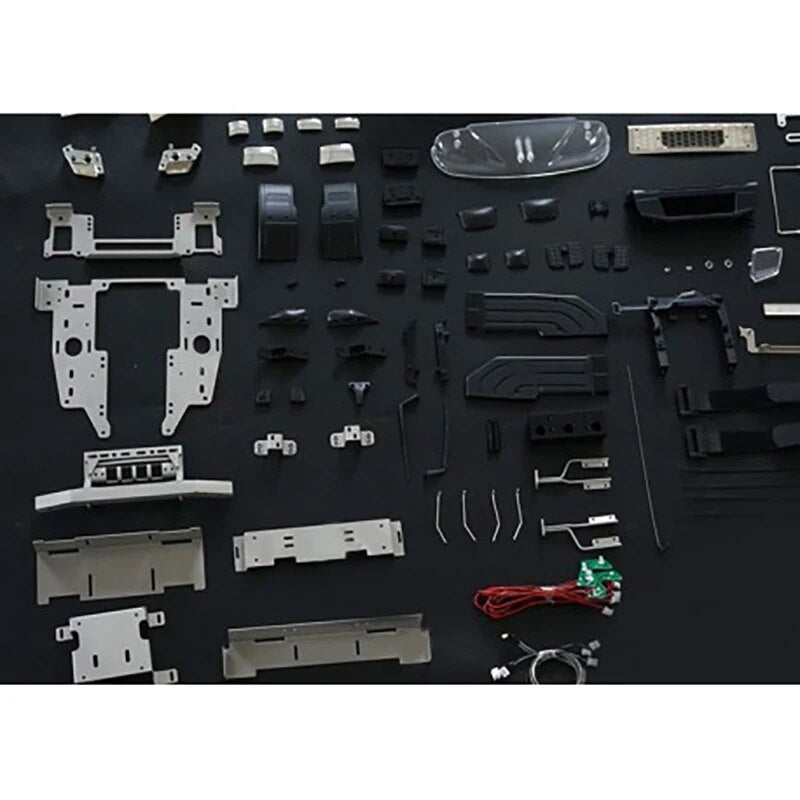 LESU Volvo VM FE Cabin Assembly Kit for 1/14 Tamiya Remote Control ...