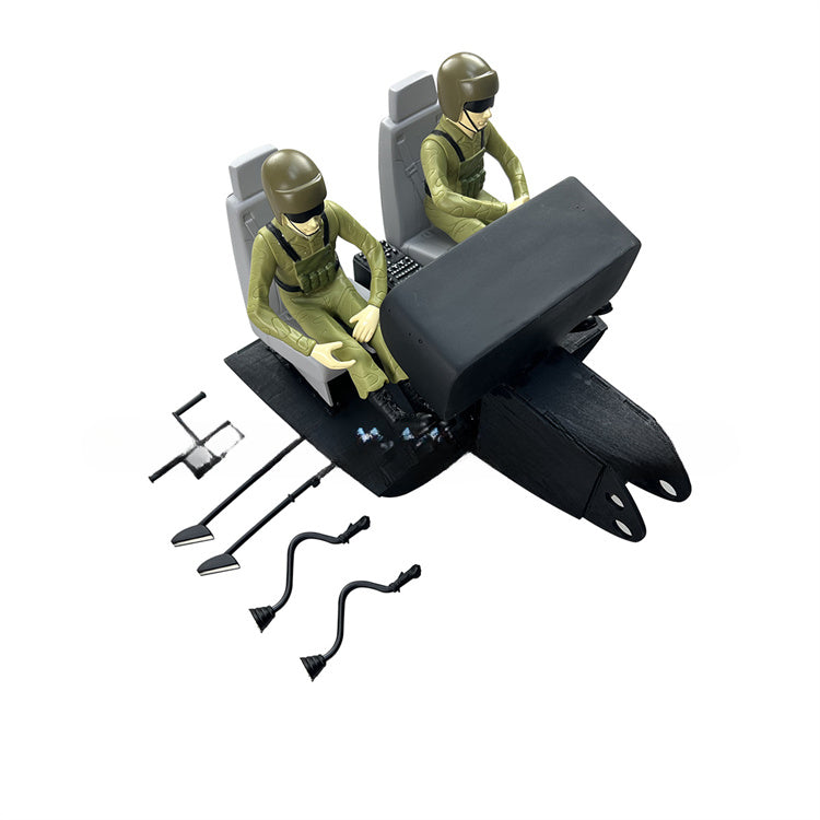 600-Class EC145 RC Model Aircraft Cockpit with Pilot Model – VAJJEXRC
