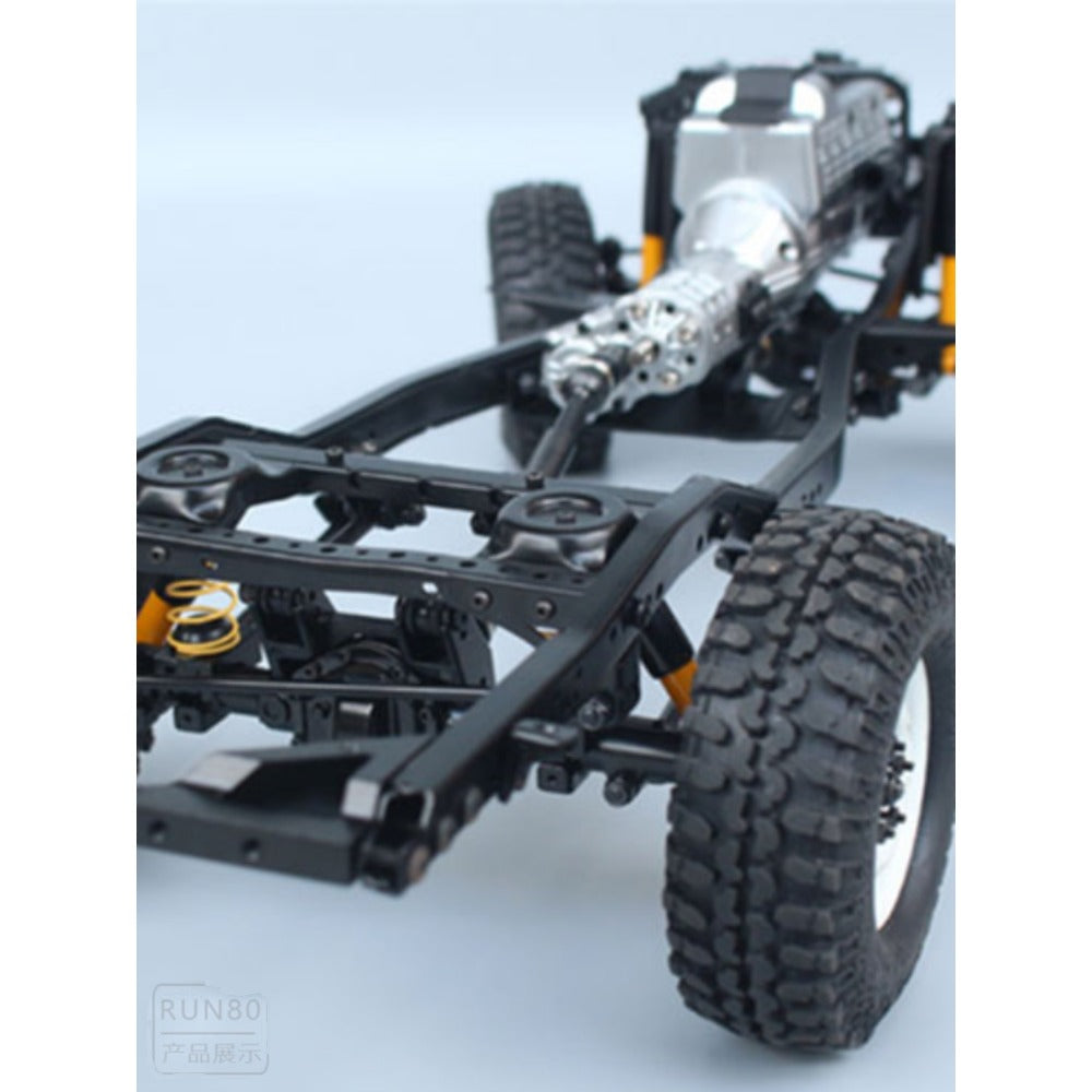 RCRUN RUN-80 LC80 1/10 Rc Climbing Car Frame and Shell Kit Adjustable ...