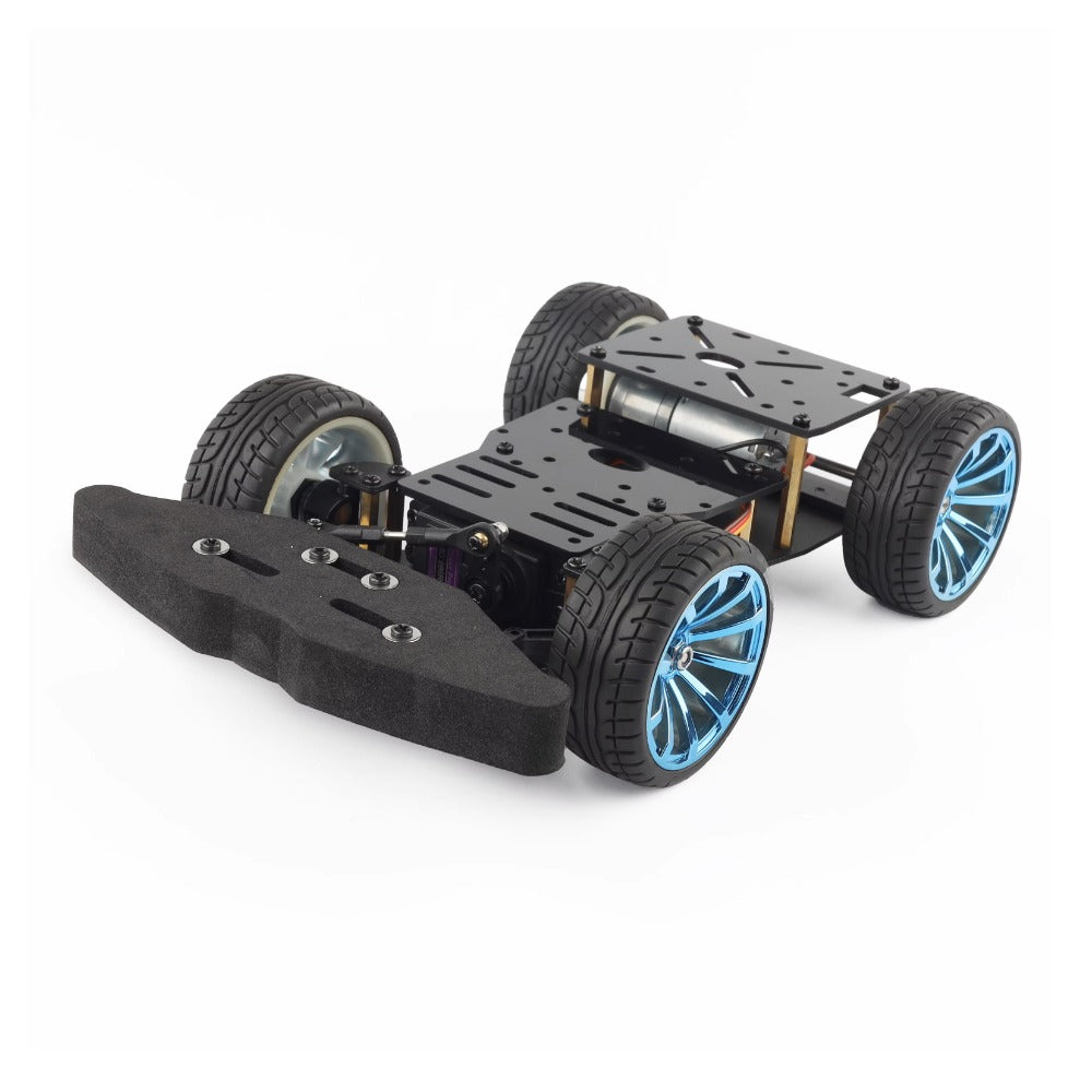 Ackermann Smart Remote Control Car Metal Chassis Arduino DIY Version ...