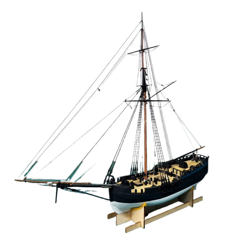 1/72 USS Providence 1776 Wooden Sailing Boat DIY Model – VAJJEXRC
