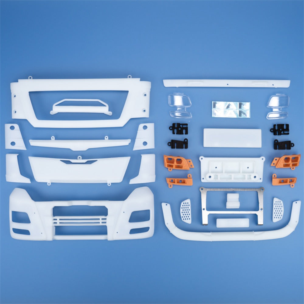 EURO 6 3D Printing Modification Kit for 1/14 Tamiya MAN TGX Remote ...