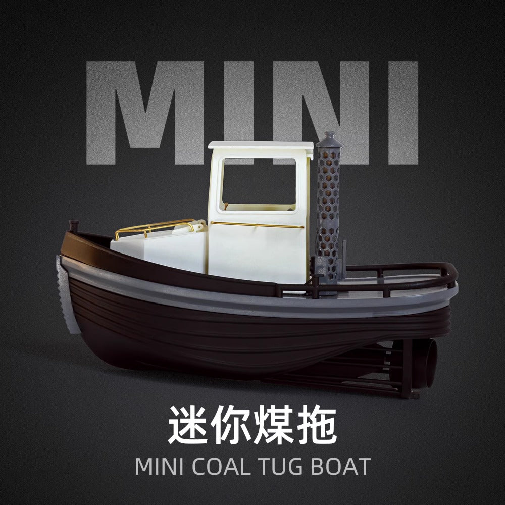 1/18 180mm 3D Printed Mini Remote Control Coal Tugboat Kit – VAJJEXRC