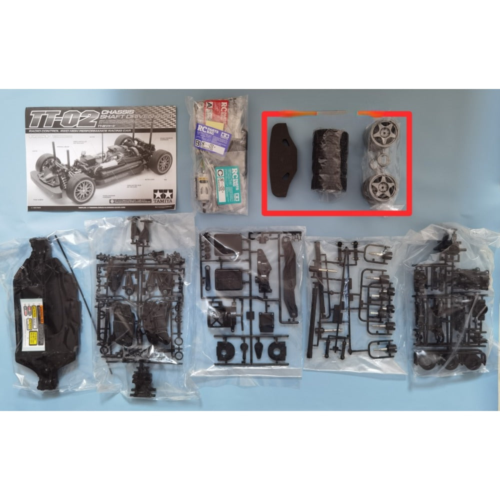 TAMIYA TT02 Rc 1/10 Chassis Frame Kit – VAJJEXRC