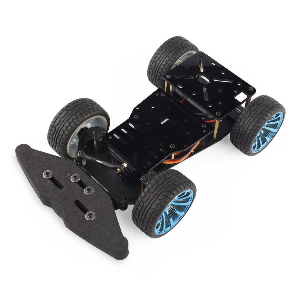 Ackermann Smart Remote Control Car Metal Chassis Arduino DIY Version ...