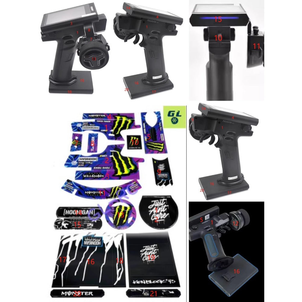 FLYSKY NB4 Remote Control Transmitter Sticker Protective Film – VAJJEXRC