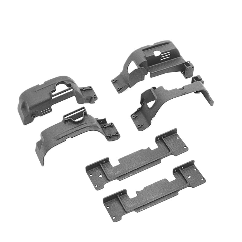 CAPO CUB1 1/18 Rc Car Chassis Side Plate Wheel Cover Lined CUB-021 ...