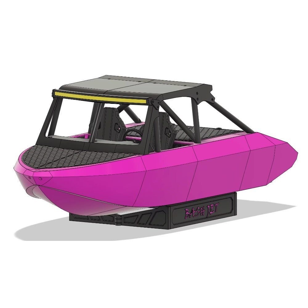 3D Printed Rc BASH JET Racing Boat Hull KIT – VAJJEXRC