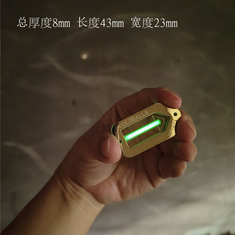 Titanium Steel Arrow Indicates That The Tritium Lamp Is Self-luminous ...
