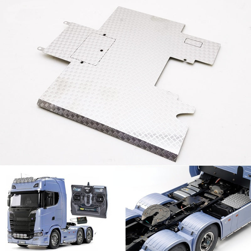 Stainless Steel Frame Guard for 1/14 Tamiya Scania 770S 56368 RC ...