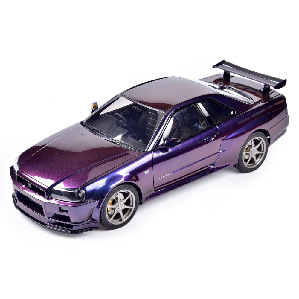 1/8 Capo Skyline GTR R34 Remote Control Flat Running Drift Car Kit ...